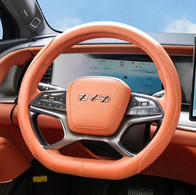 Anti-Slip Steering Wheel Cover for BYD Sealion 7 – Premium Soft Touch ...